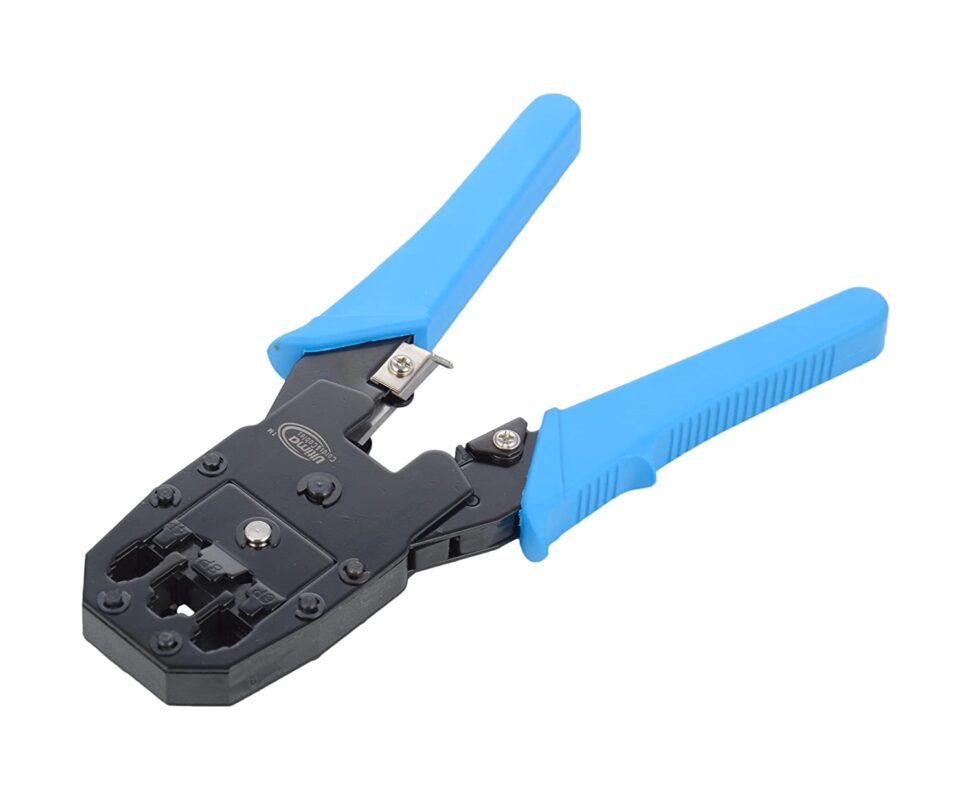 3 in 1 Modular Crimping Tool Cable Wire Cutter Stripper Plier