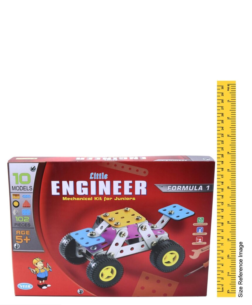 Petals Little Engineer Formula 1 Set Multicolor
