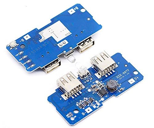 Mobile Power Bank With PCB Power Module LCD (Black, Multicolor)